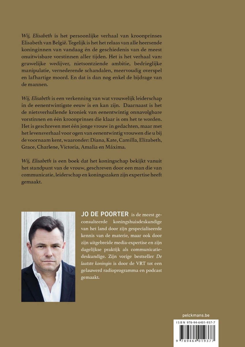 Wij, Elisabeth (ebook), Jo De Poorter | 9789464019636 | Boeken | bol