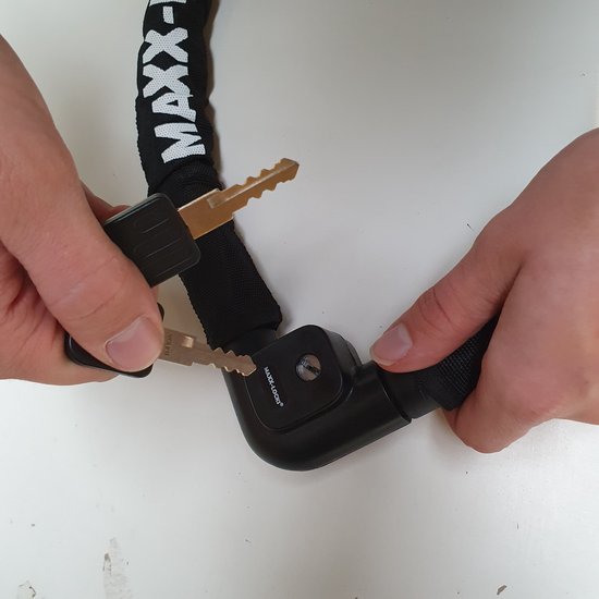 Maxx-Locks Bulls Kettingslot - Solid Pantserslot uit Gehard Staal ...