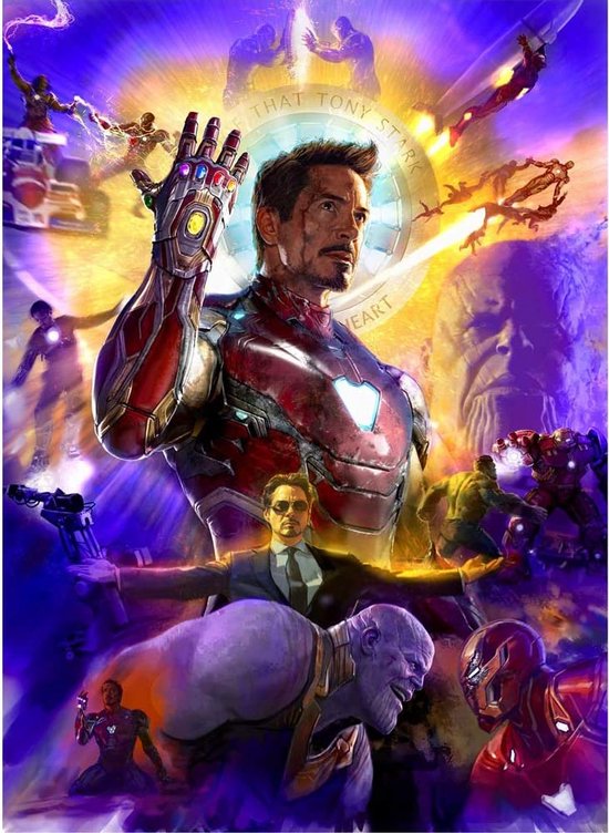 DIAMOND PAINTING Marvel (30 X 40 CM) | bol.com