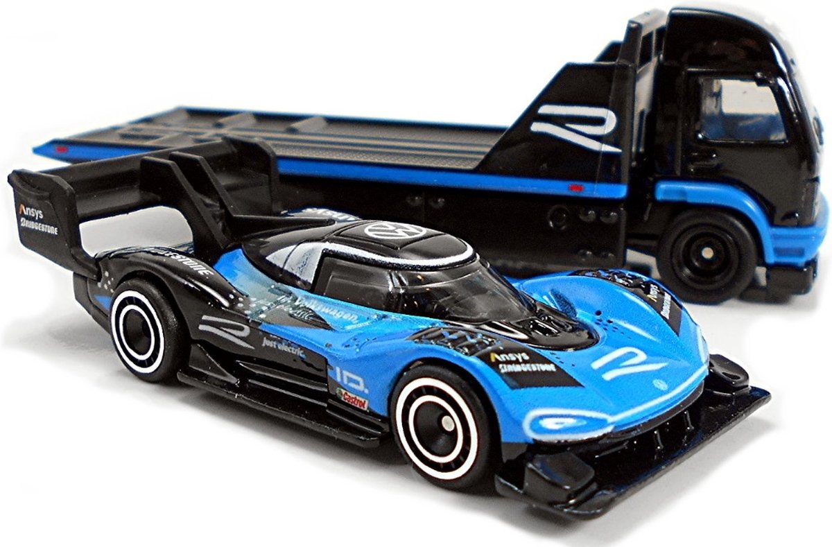 Hot Wheels Team Transport Volkswagen ID R - 10 cm | bol