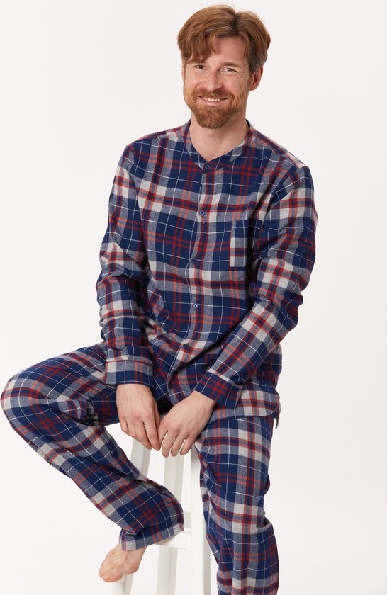 Woody Studio pyjama jongens/heren - multicolor geruit - 222-2-MWA-W/957 ...