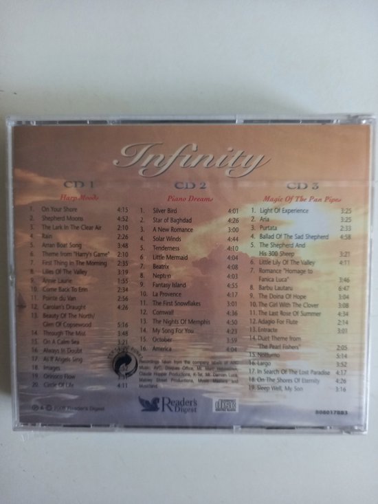 CD BOX INFINITY, Harp moods | Muziek | bol