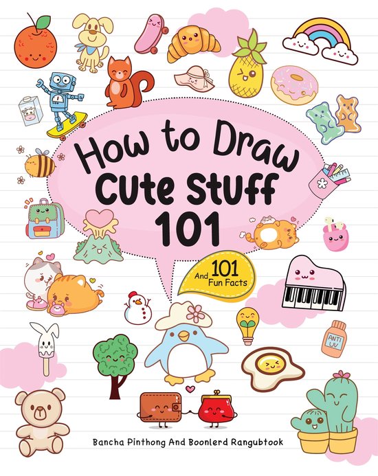 how-to-draw-101-cute-stuff-for-kids-with-fun-facts-101-ebook-bancha