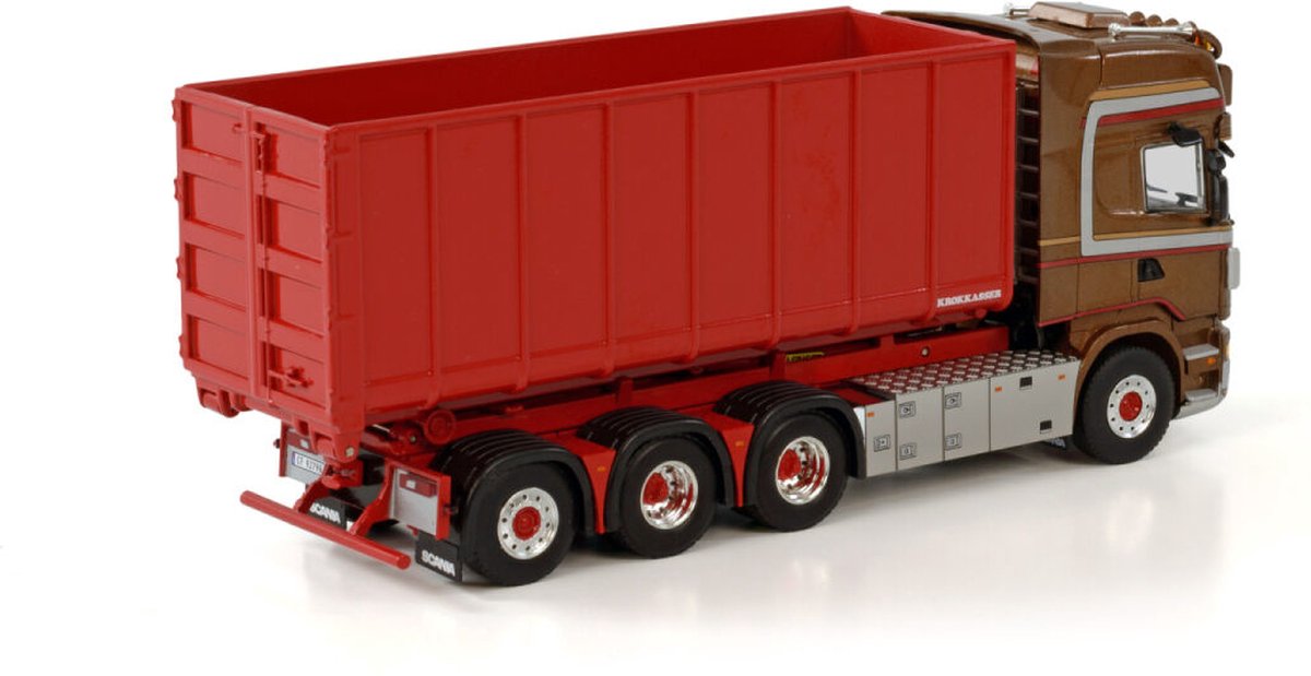 Scania Streamline Topline 8x4 + Hooklift System + Container 'Tonerud ...