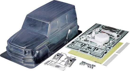 Tamiya 51623 1:10 Body MB G500 Ongeverfd | bol.com
