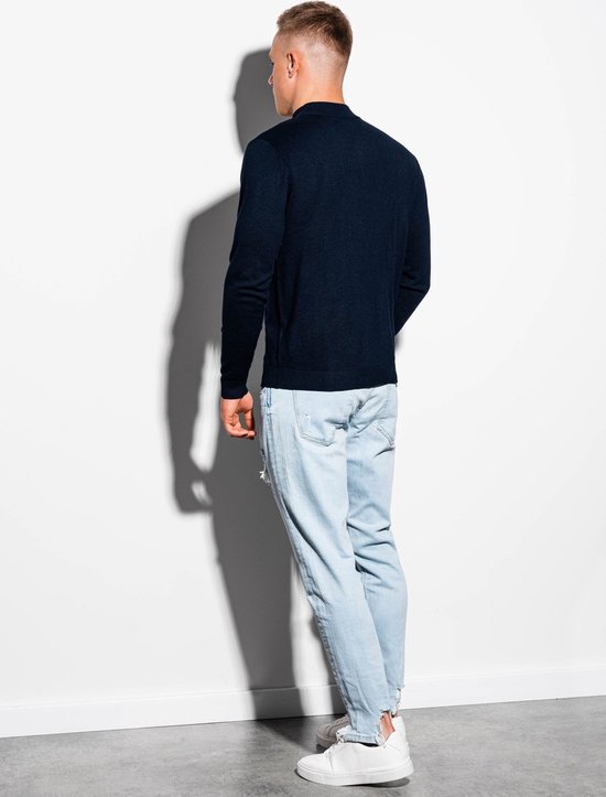 Heren trui E178 - navy | bol