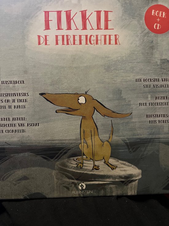 Stef Visjager - Fikkie De Brandweerhond (Boek Met CD), Stef Visjager ...