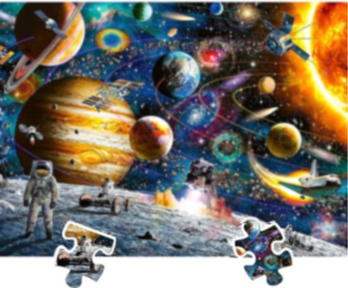 NueNext - Puzzel 1000 stukjes volwassenen "Het Heelal Puzzel" Hobby en ...