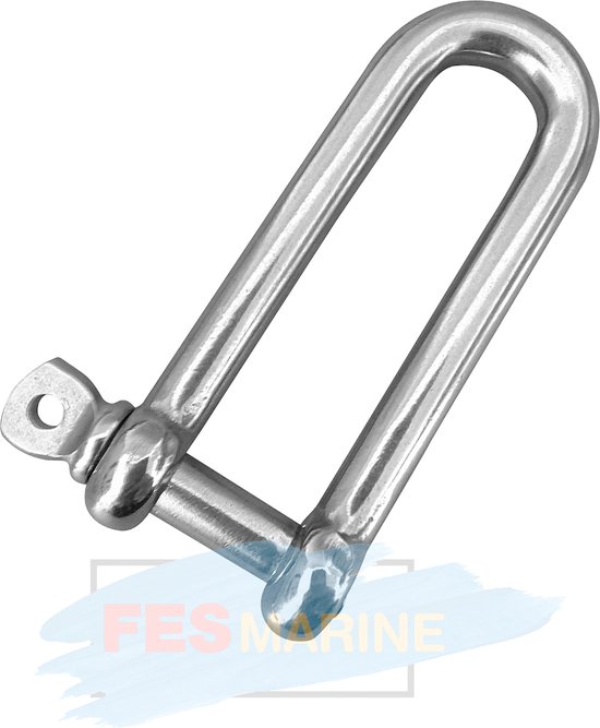 FES Marine D sluiting lang RVS 8mm | bol