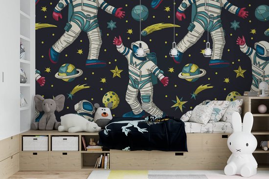 Astronaut | Decoratie | Jongens behang | Kinderkamer |450x300 cm | bol.com
