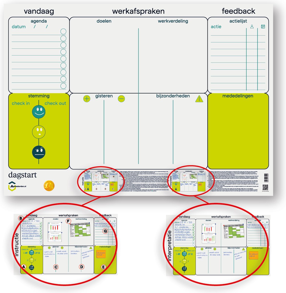 DAGSTART - creëer teamspirit en hou grip op het dagelijkse werk | bol.com