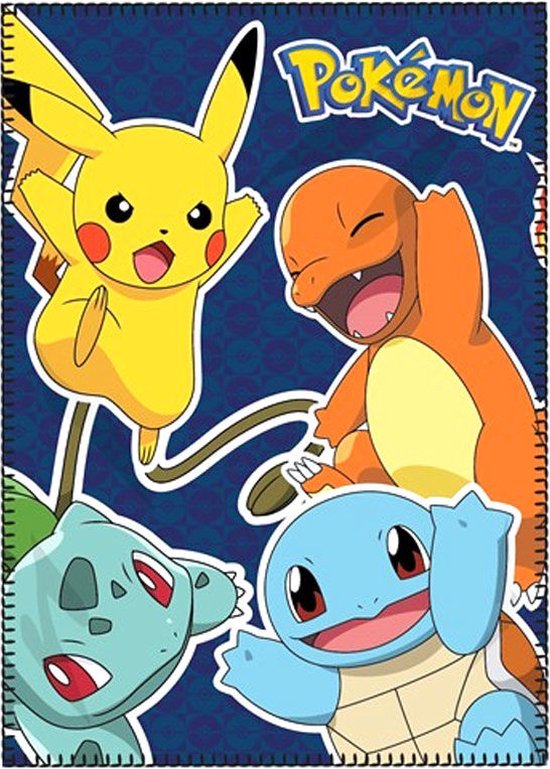 Pokémon fleece deken - Polar blanket - winter - warm - Pikachu ...