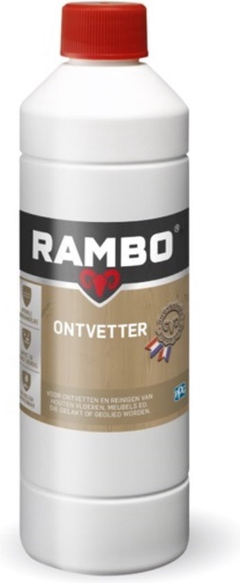 Rambo Ontvetter - Optimale Voorbehandeling - Geschikt voor meubels en ...