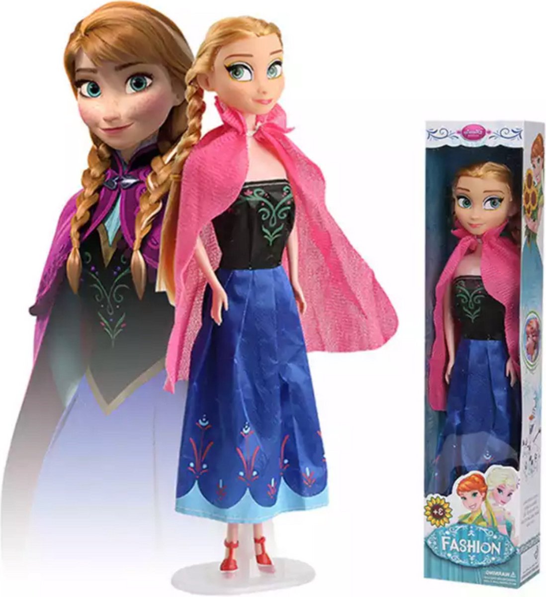 Disney Frozen Pop Anna - Anna Frozen - Anna Frozen Doll - Kinder Pop ...