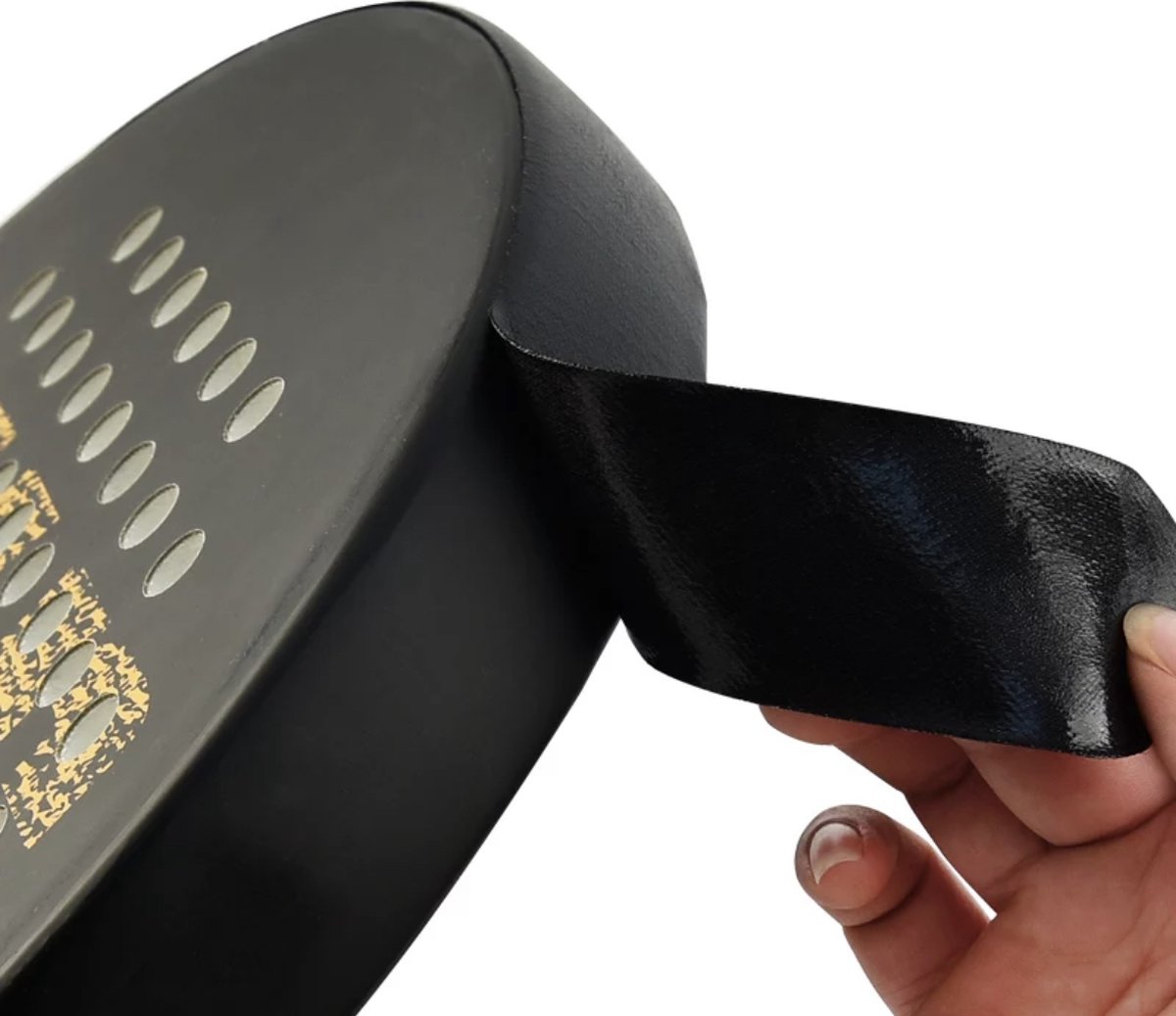 Padel Protection Tape - Zwart - Antishock Tape - Bescherm Tape voor ...