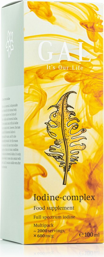 GAL Vitamin Jodium druppels (Iodine) Complex: 2000 Doseringen | bol