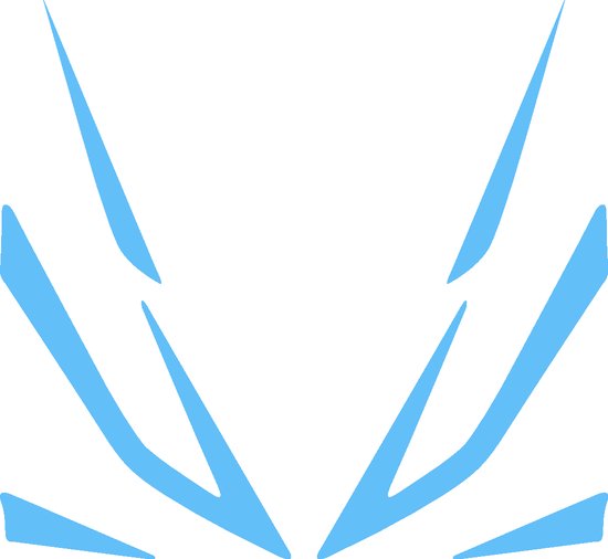 Stickerset Voorkap Piaggio Zip SP - Lichtblauw - Scooter Stickers ...