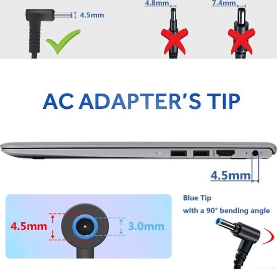 HP 4SC19AA netvoeding & inverter Binnen 200 W Zwart | bol