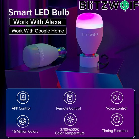 Slimme LED APP-lamp werk | bol.com