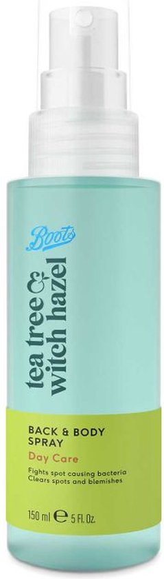 Boots Tea Tree & Witch Hazel Back Spray | bol