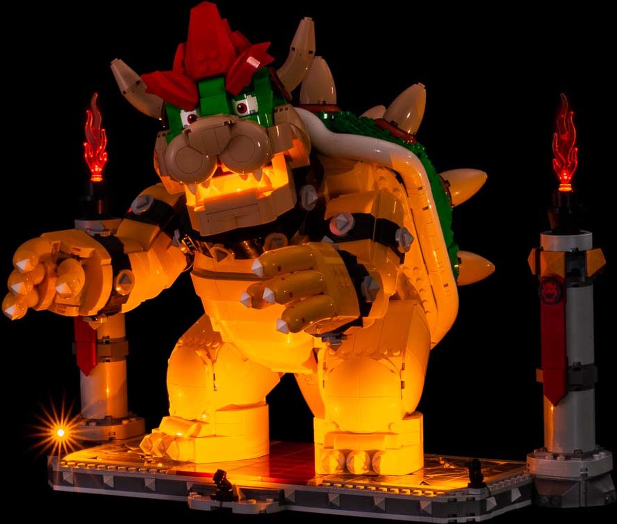 Light My Bricks LEGO Super Mario The Mighty Bowser Lichtset | bol.com