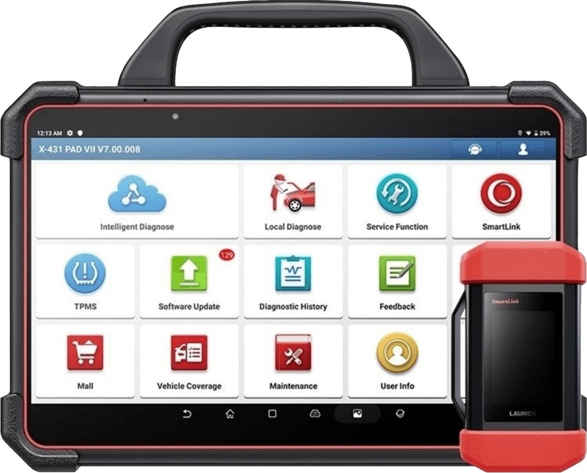 Launch X431 PAD VII 7 Professionele Diagnose Tablet J2534 Doip Coding ...