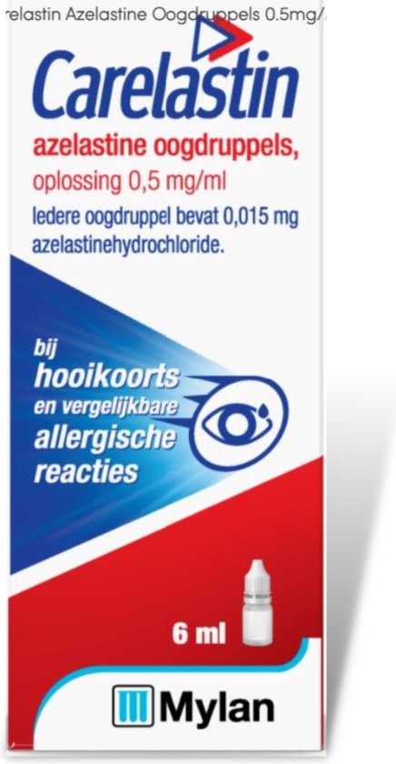 Carelastin Azelastine Oogdruppels – 6 ml | bol