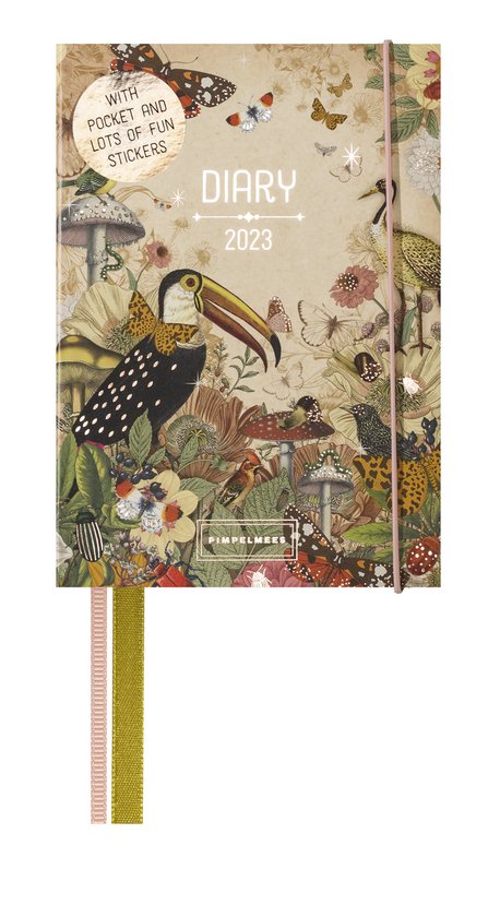 Pimpelmees diary A5 2023 - lily FSC | bol