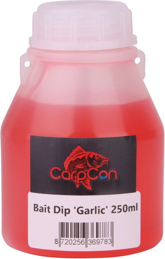 Bait Dip 'Garlic' - Rood - 250ml - Karper lokvoer - Lokaas vissen ...