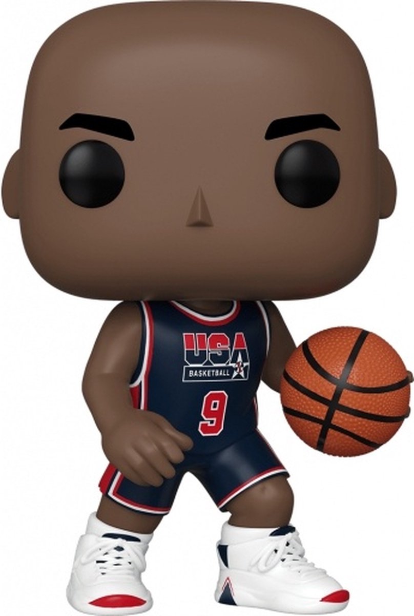 Funko Pop! Jumbo: NBA - Michael Jordan (1992 Team USA Navy Uni) 10" Super Sized Pop! -... | bol.com