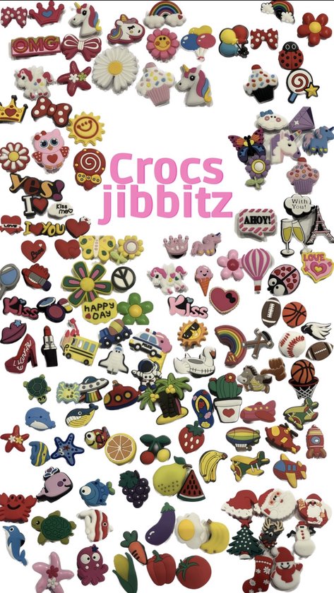 Crocs charms jibbitz pimp jou crocs accessories crocs | bol.com