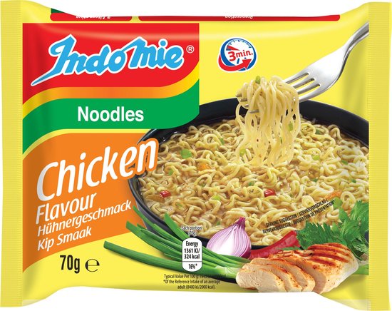 Indomie | Instant Noedels Kip |70g x 40stuks|Voordeelverpakking | bol.com