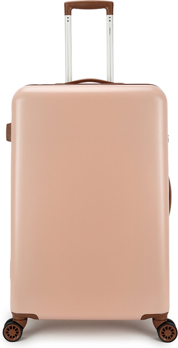 Decent Retro Koffer Groot 76 cm Pink | bol.com
