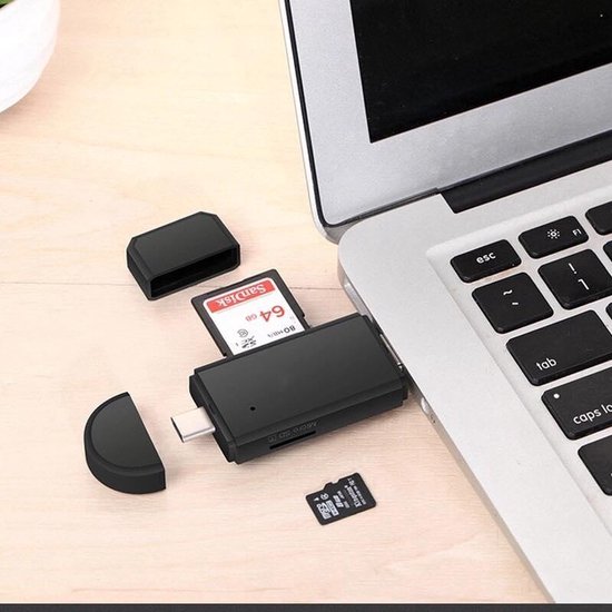 Kaartlezer I USB en Type C Card Reader I Kaartlezer I SD, Micro SD ...