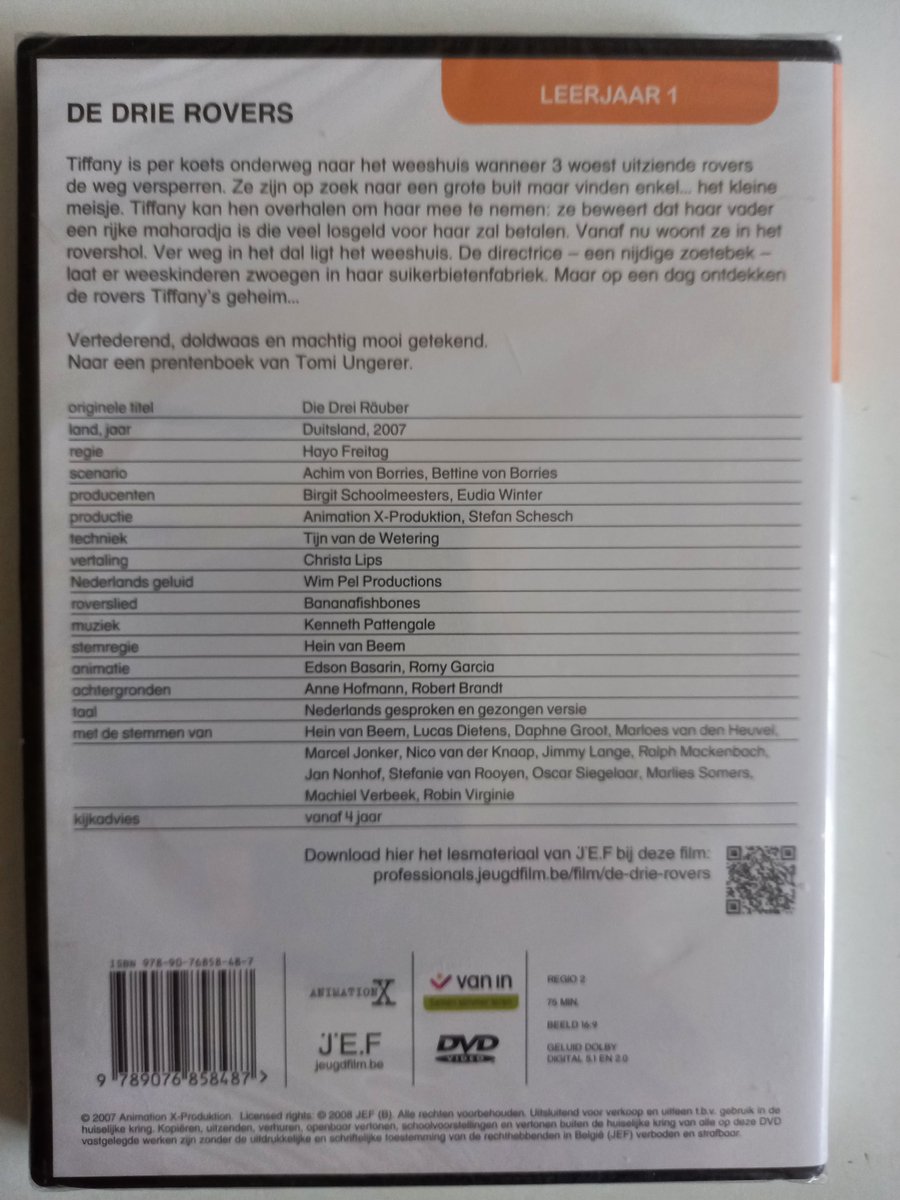 De Drie Rovers (Dvd) | Dvd's | bol