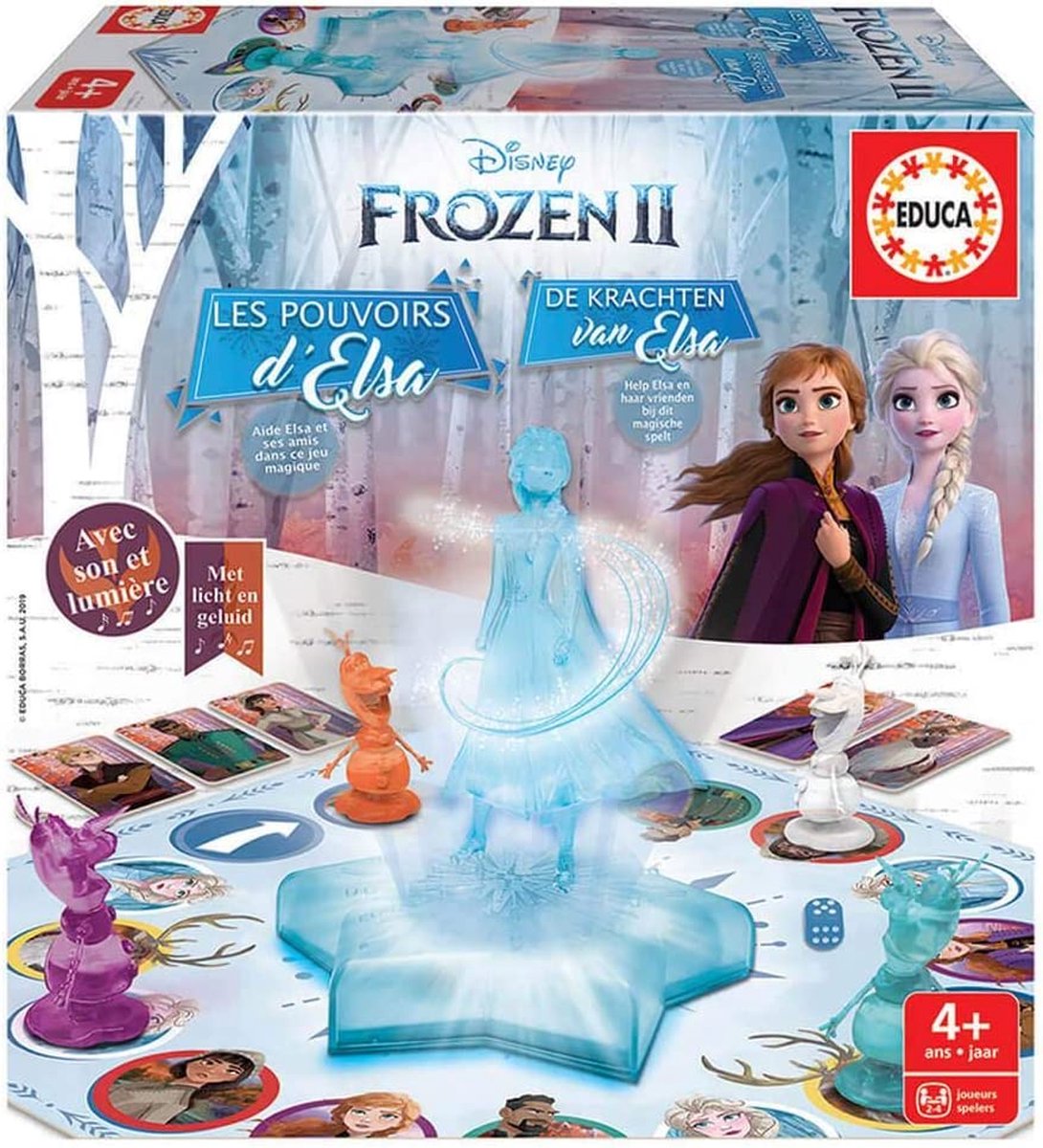 EDUCA - jeu reine des neiges 2 " de krachten van Elsa - les pouvoirs d ...