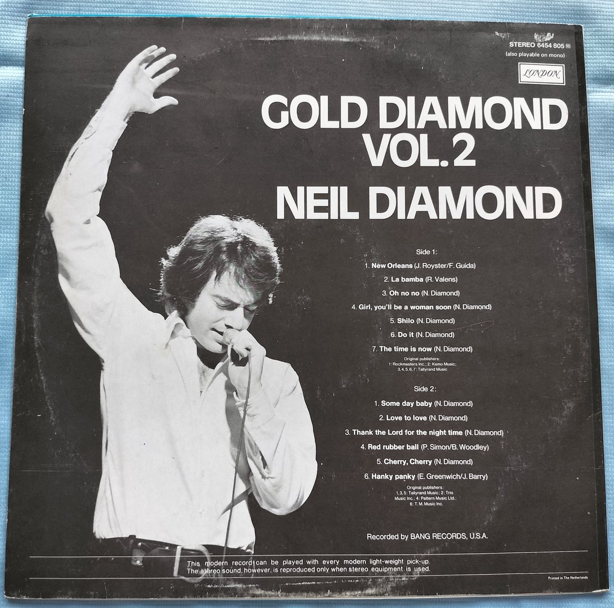 Neil Diamond – Gold Diamond Volume 2 (1972) LP = in Nieuwstaat, Neil ...