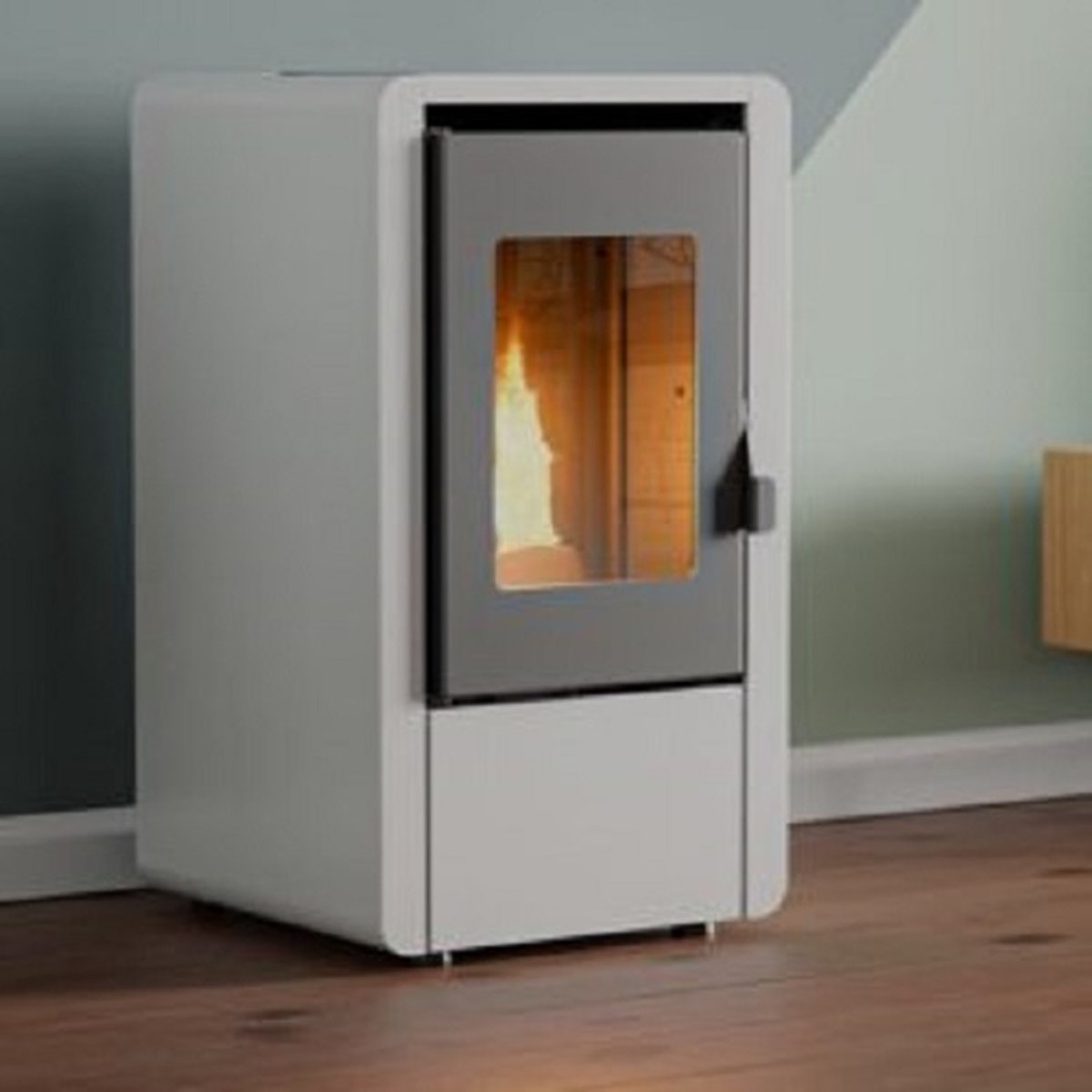 Petit Wit - Pelletkachel - 6 kW 80 m³ | bol.com