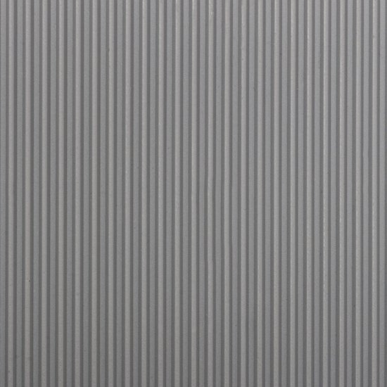 Rubber loper - Rubbermat - Op rol ribbel - 3 mm - Grijs - 120 x 300 cm ...