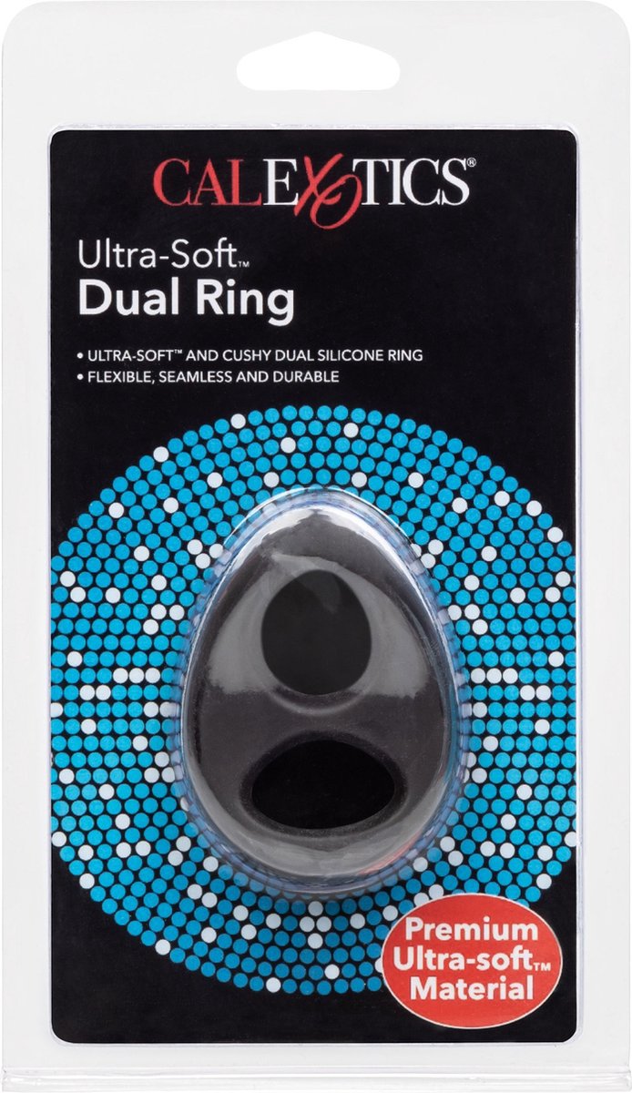 CalExotics - Ultra Soft Dual Ring - Rings Zwart | bol.com