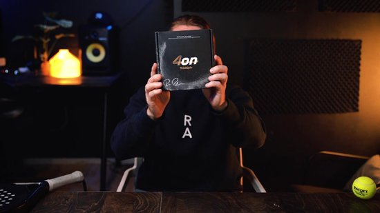 4on Totalspin Spray Zwart - Racket zand voor spin - 18 toepassingen | bol