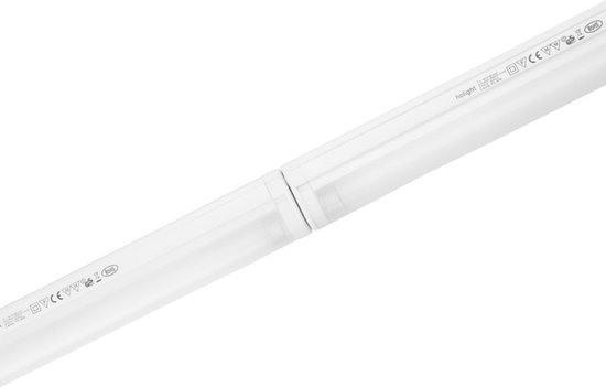 Koppelbaar TL armatuur, 1x6W, inclusief TL buis 6W/830 (warm wit ...