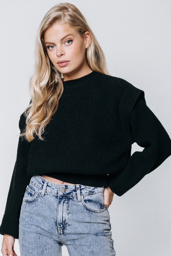 Colourful Rebel Toby Sleeve Detail Knitwear Sweater Truien & vesten ...