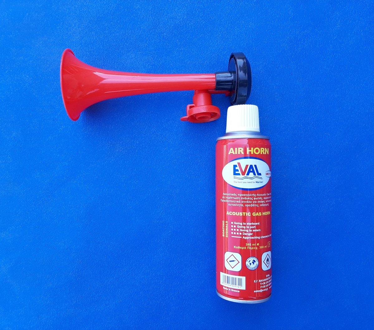 Luchthoorn boot - toeter extra grote vulling 380ml | bol.com