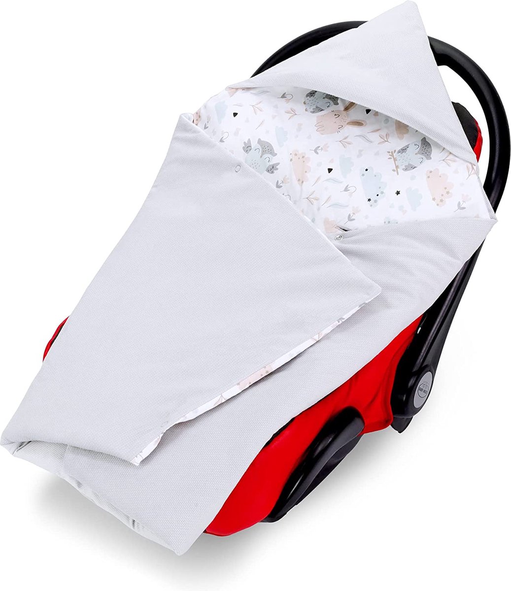 Envelop babyzitje - 90 cm x 90 cm fluweel - universele lente zomer baby ...