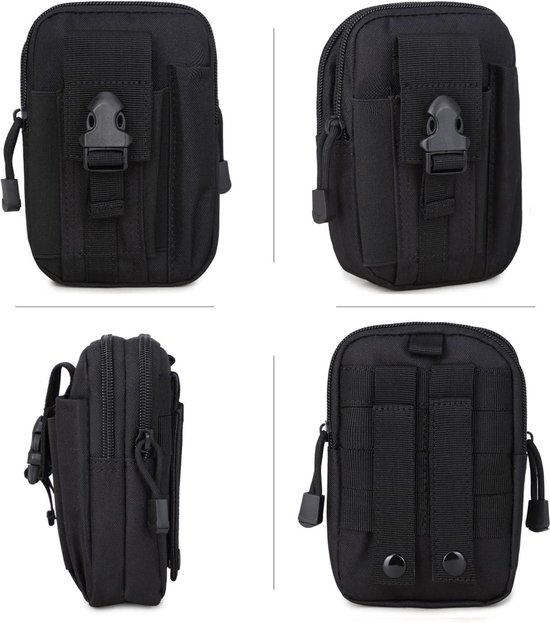 ZhaoCo tactisch heuptasje, nylon, militair, compact, Molle EDC tas ...