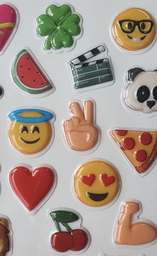 Emoticons Stickervel - Emoji - 3D Stickers - Knutselen - Phonicons ...