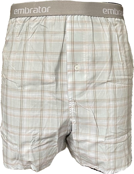 Embrator mannen Boxershorts 2-stuks geruit maat XXL | bol
