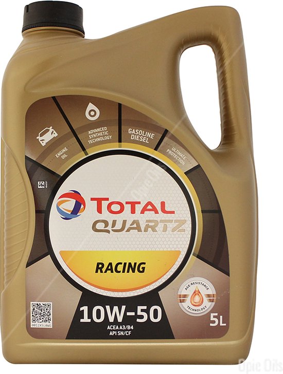 Motorolie Total Quartz Racing 10W50 - 5L | bol