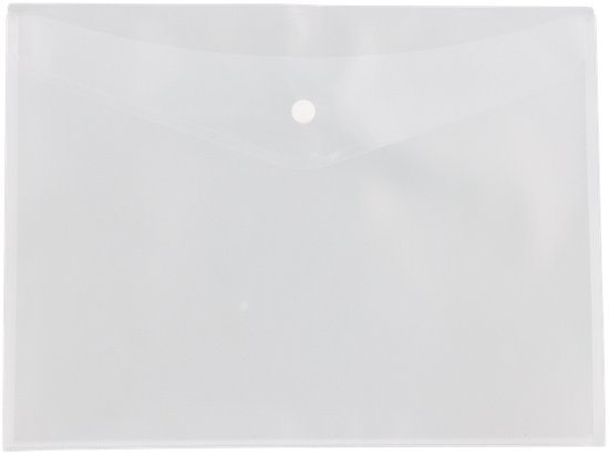 5 Stuks - Documentenmap - Wit - Extra vak | bol.com